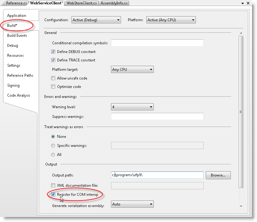 Calling and Hosting FoxPro Web Services through .NET